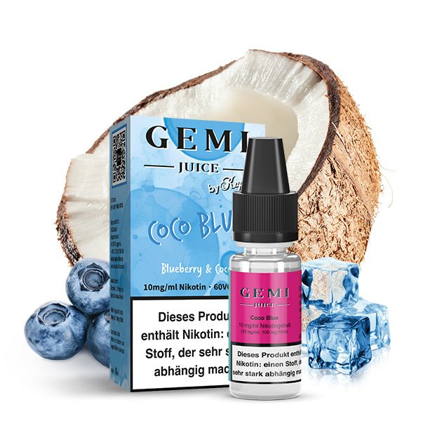 GEMI Coco Blue SALT 10ml – Kapka's Flava